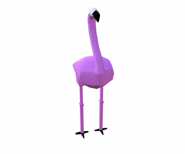 ArtStation - Flamingo Cartoon | Game Assets