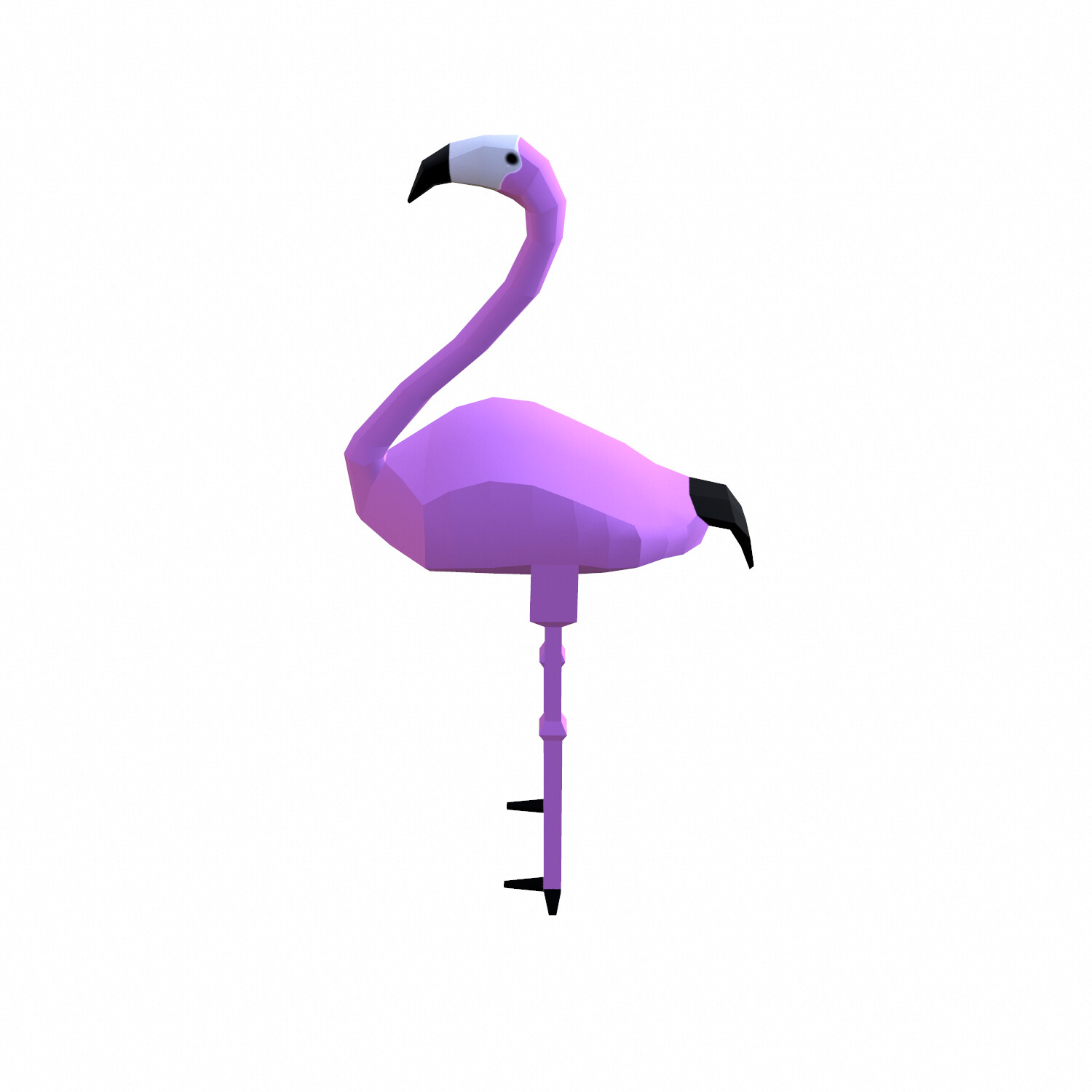 ArtStation - Flamingo Cartoon | Game Assets