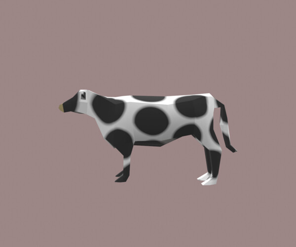ArtStation - Cow Cartoon | Game Assets