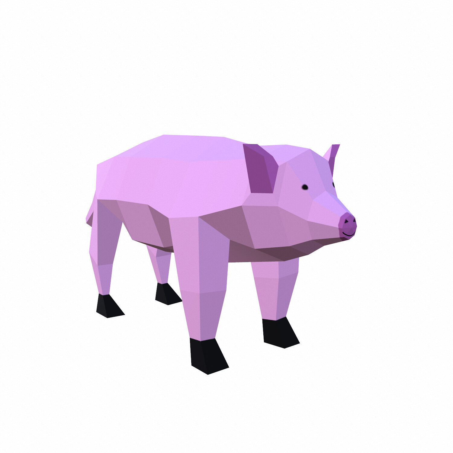 ArtStation - Pig cartoon | Game Assets