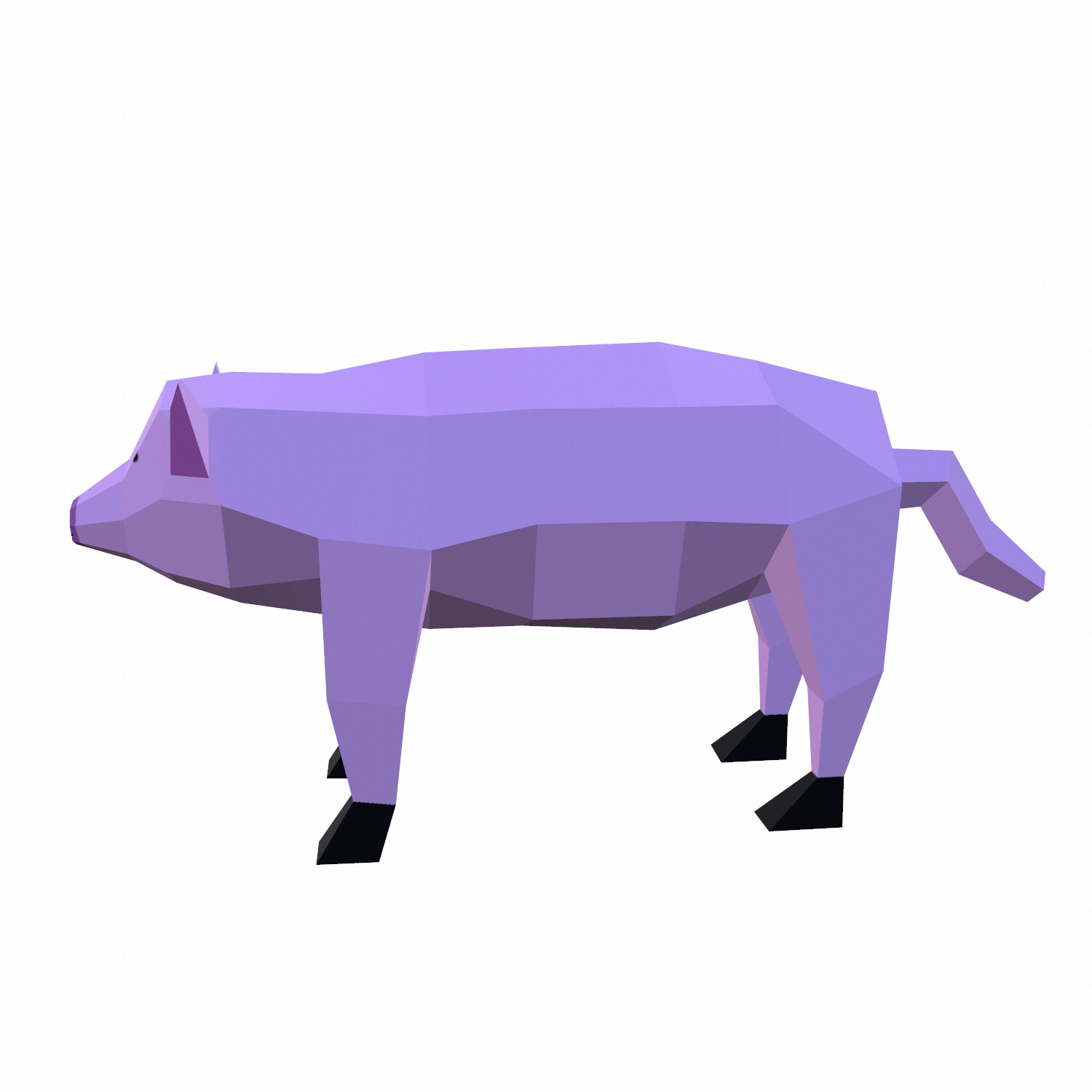 ArtStation - Pig cartoon | Game Assets