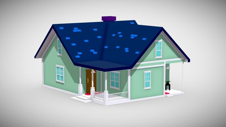 ArtStation - Toon House Pack Cartoon Lowpoly | Game Assets