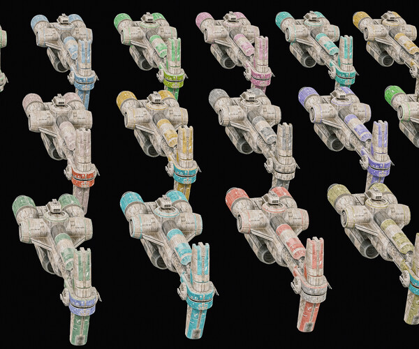 ArtStation - Sphyrna-class corvette BLENDER EDITION - Star Wars | Resources