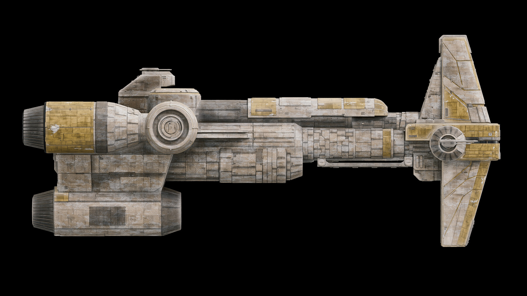 ArtStation - Sphyrna-class corvette BLENDER EDITION - Star Wars | Resources