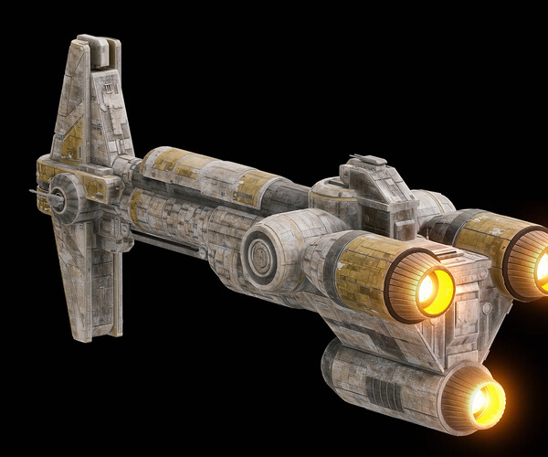 ArtStation - Sphyrna-class corvette BLENDER EDITION - Star Wars | Resources