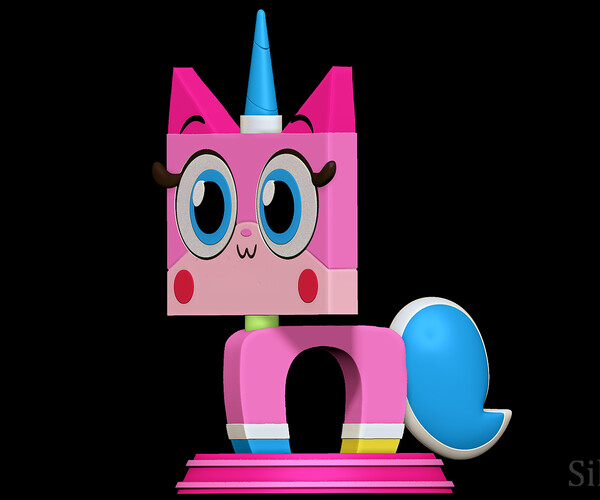 ArtStation - Unikitty 3D print model | Resources