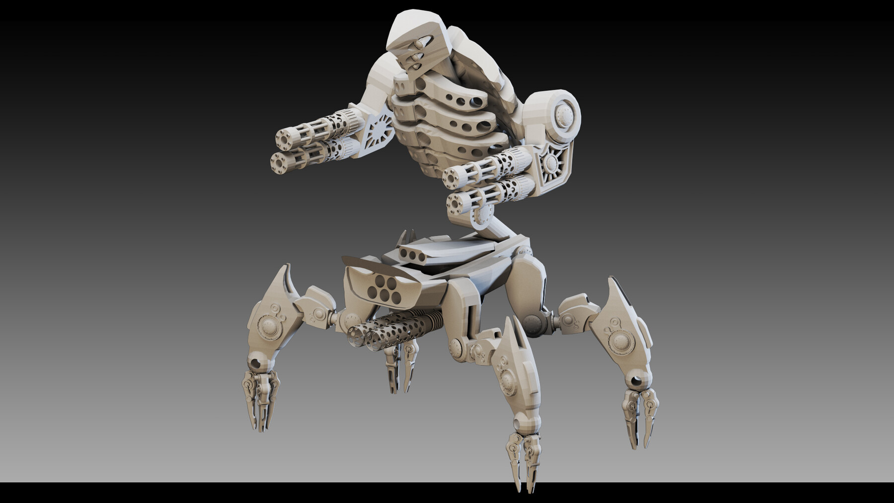ArtStation - 6 Creature Robots- High detail 3d models | Resources