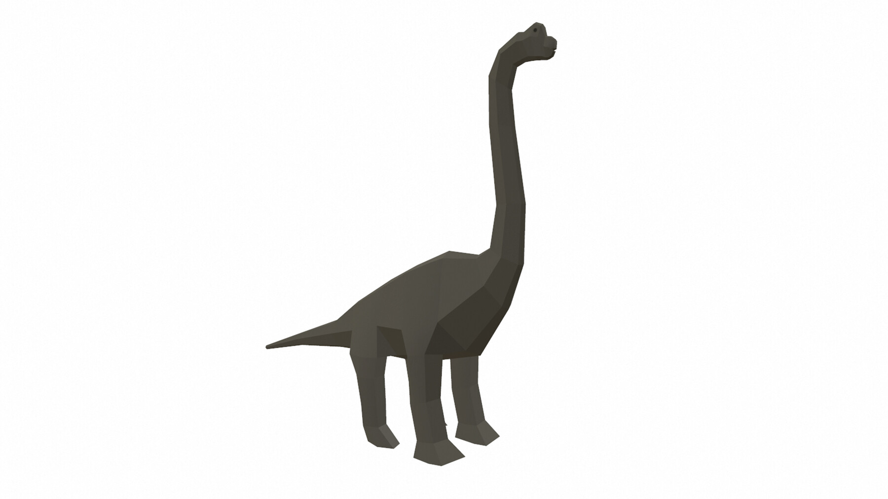 ArtStation - Dinosaur Brachiosaurus Cartoon | Game Assets