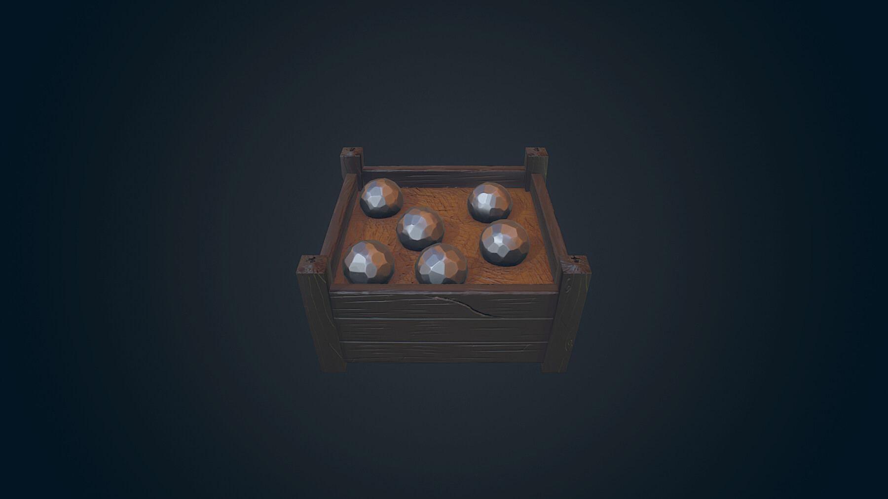 ArtStation - Cannon balls - PBR | Game Assets