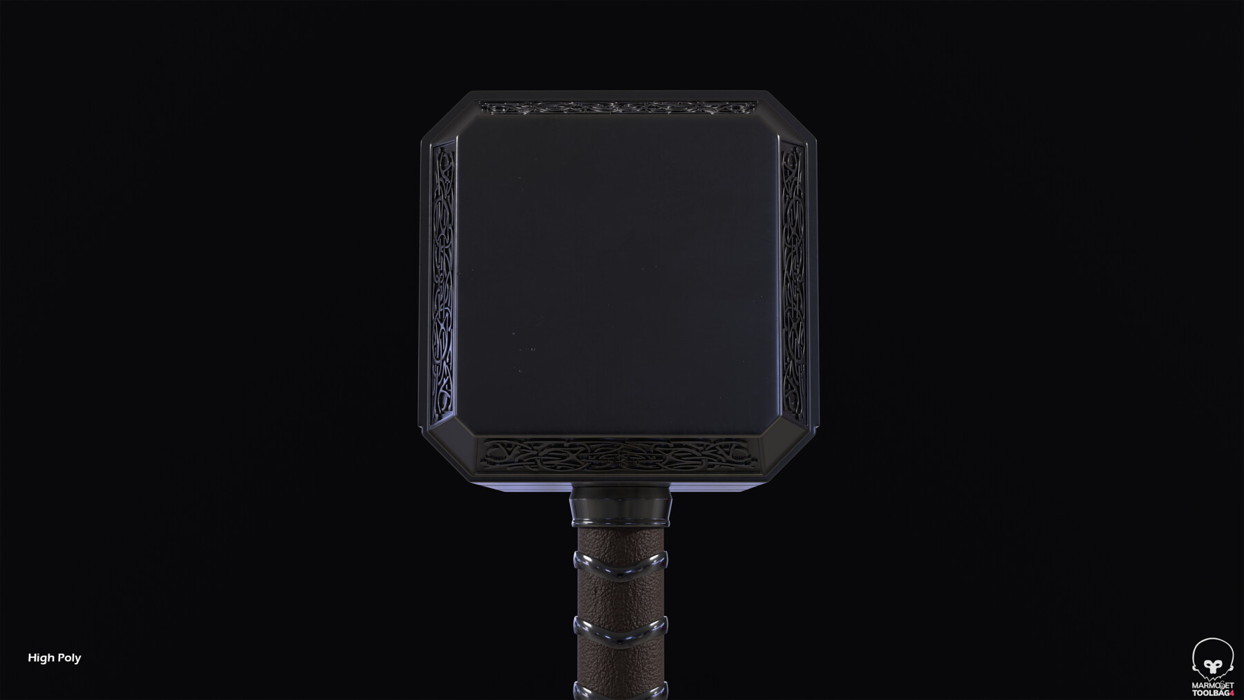 ArtStation - Mjolnir Thor Hammer | Game Assets