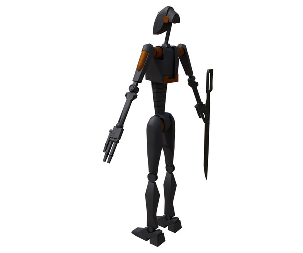 ArtStation - Commando Droid | Game Assets