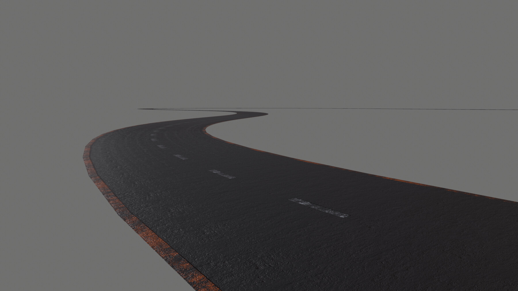 ArtStation - Asphalt Road - PBR | Game Assets