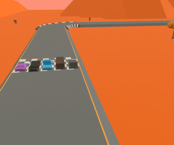 ArtStation - Race Track - 02 | Game Assets