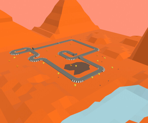 ArtStation - Race Track - 02 | Game Assets