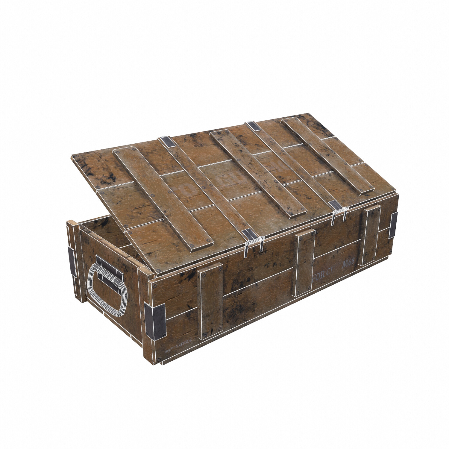 ArtStation - Ammo Crate - PBR | Game Assets