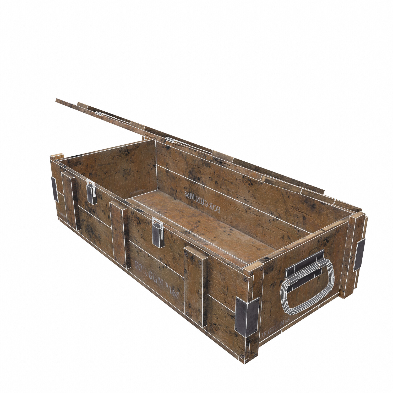 ArtStation - Ammo Crate - PBR | Game Assets