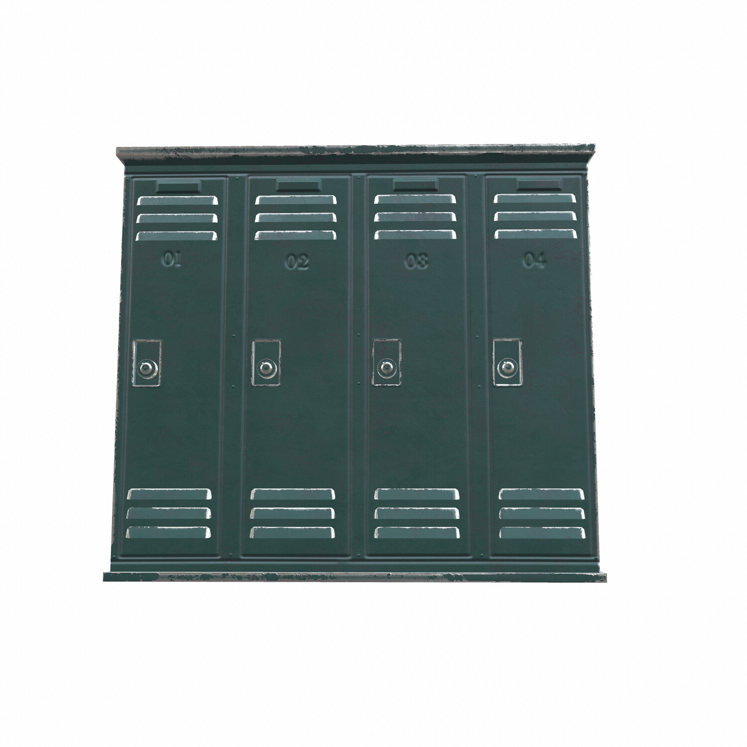 ArtStation - Lockers - 01 | Game Assets