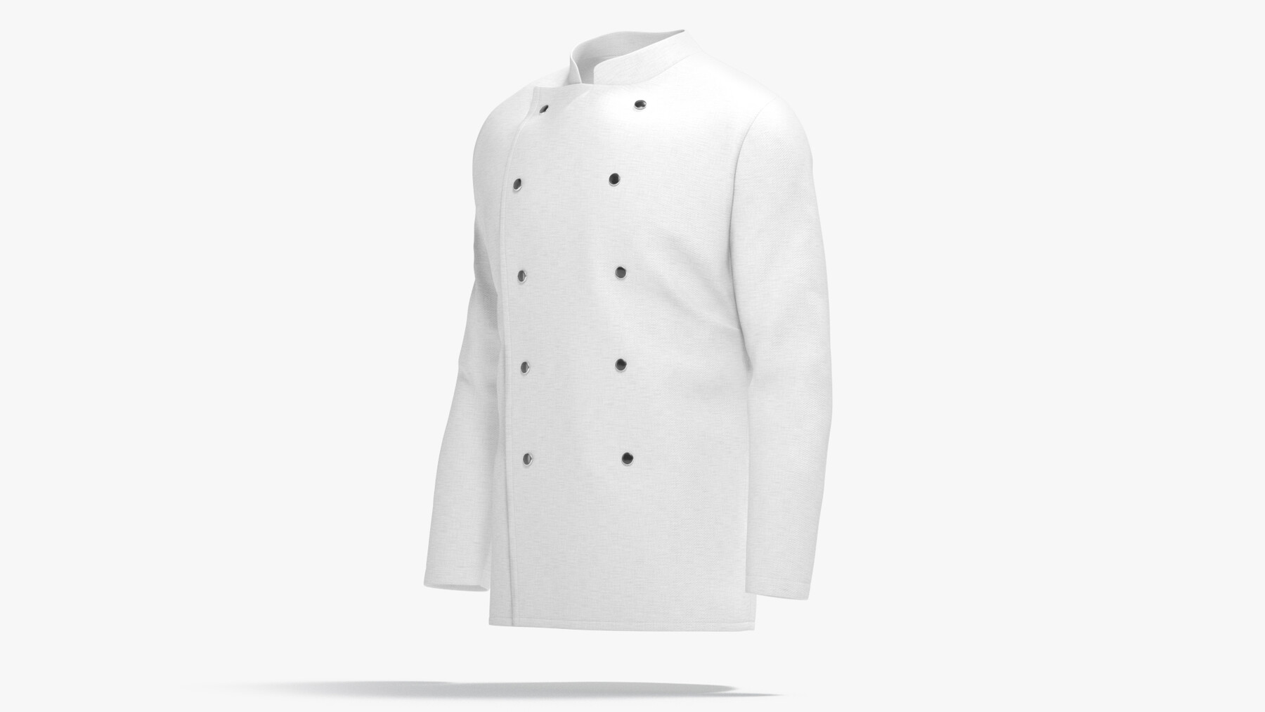 ArtStation - White Chef Jacket - cook chief coat | Resources