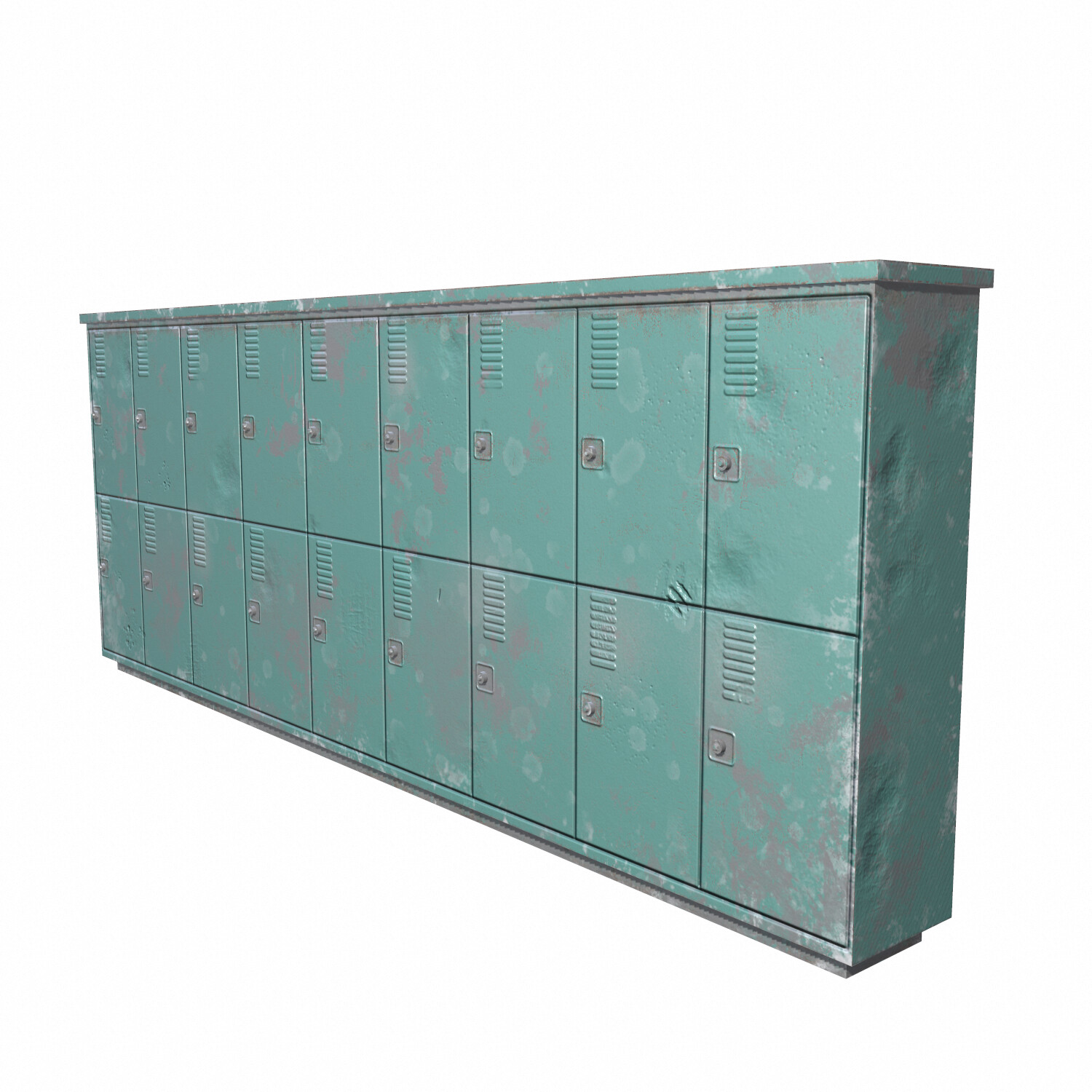 ArtStation - Locker cabinet - 01 | Game Assets