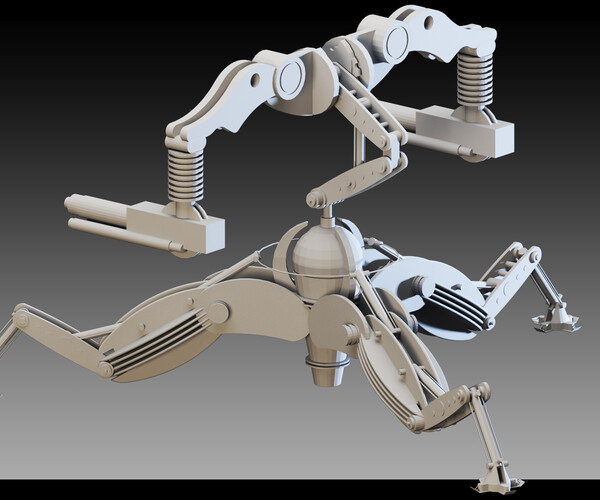 ArtStation - 5 War Robots-Vol 04- High detail 3d models | Resources