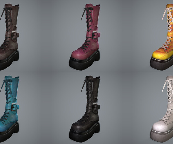 ArtStation - Hight LP shoe | Game Assets