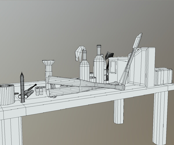 ArtStation - Low-poly Survival Pack | Game Assets