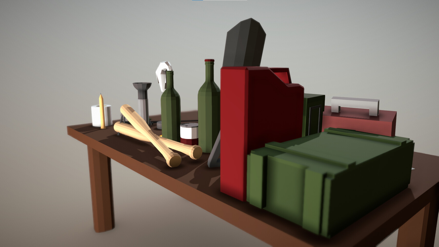 ArtStation - Low-poly Survival Pack | Game Assets