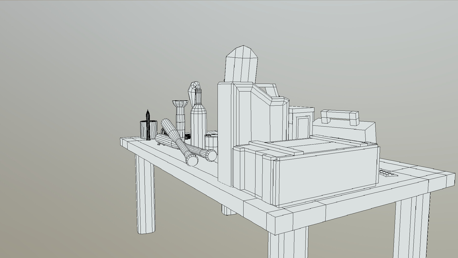 ArtStation - Low-poly Survival Pack | Game Assets