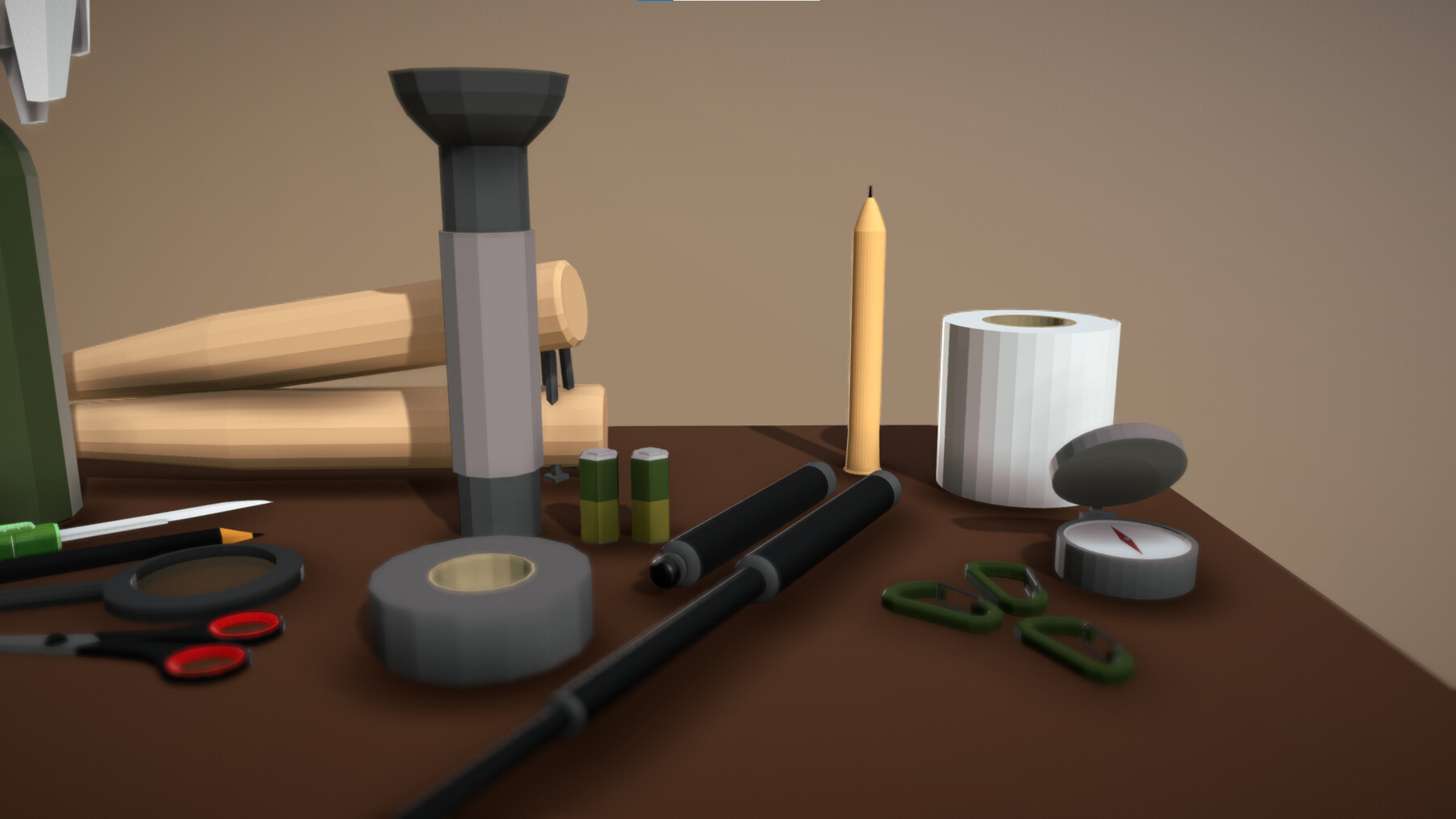 ArtStation - Low-poly Survival Pack | Game Assets