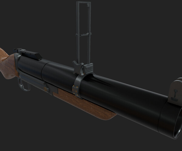 ArtStation - Launcher M-79 | Game Assets