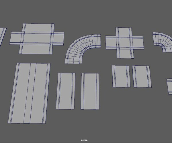 ArtStation - Road Pack-PBR | Game Assets