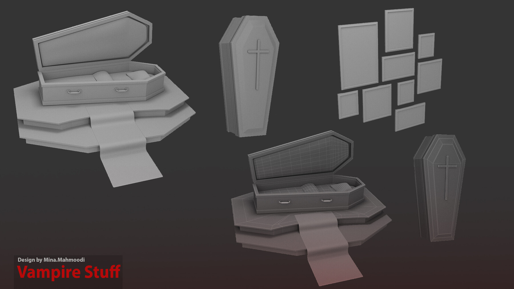 ArtStation - Vampire Stuff | Resources