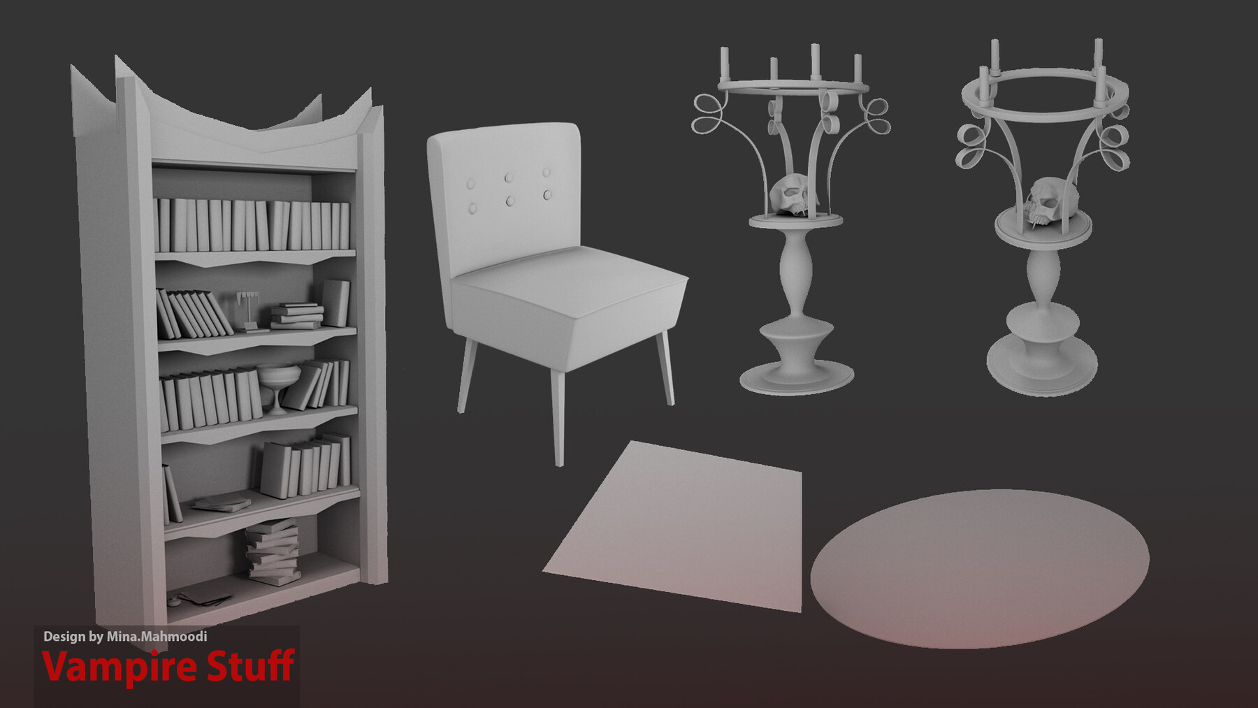 ArtStation - Vampire Stuff | Resources