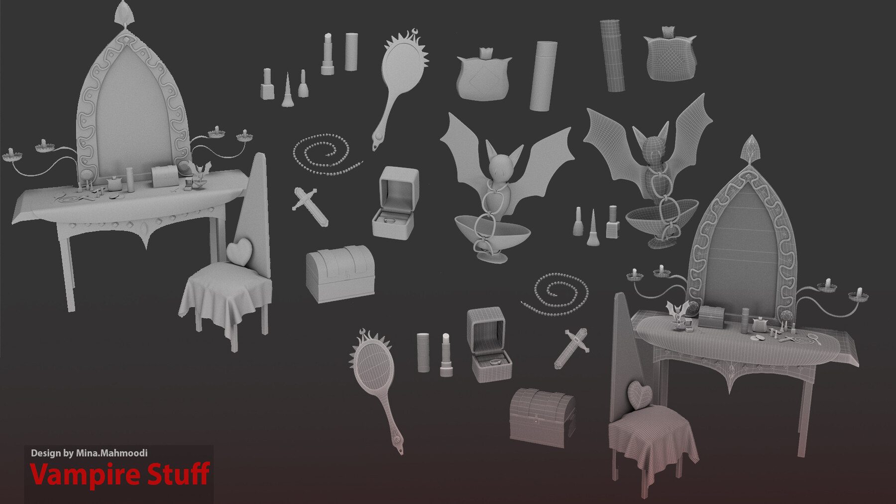 ArtStation - Vampire Stuff | Resources