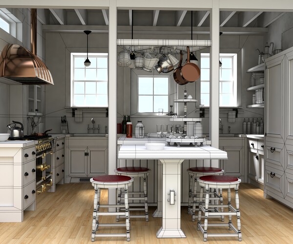 ArtStation - Kitchen Asset Pack Pro | Game Assets