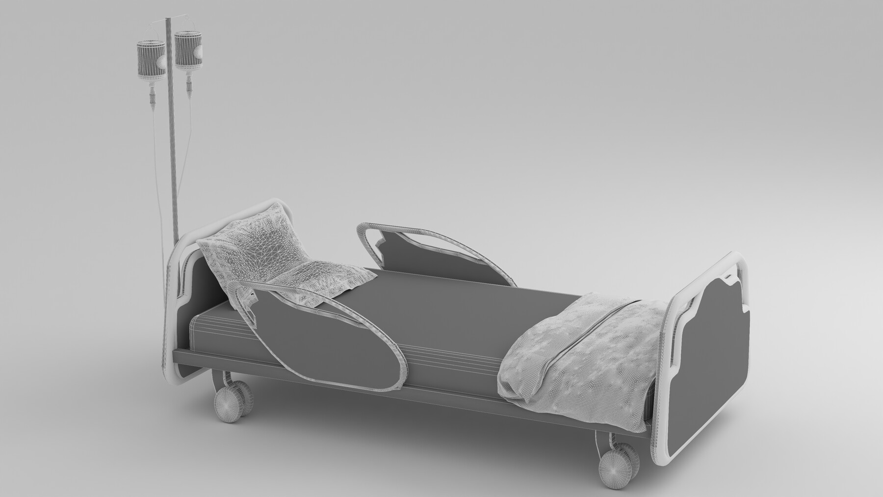 ArtStation - Hospital Bed 4 - 4K | Resources
