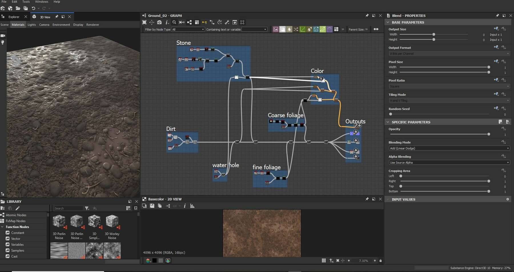 ArtStation - PBR Ground mud water | Game Assets