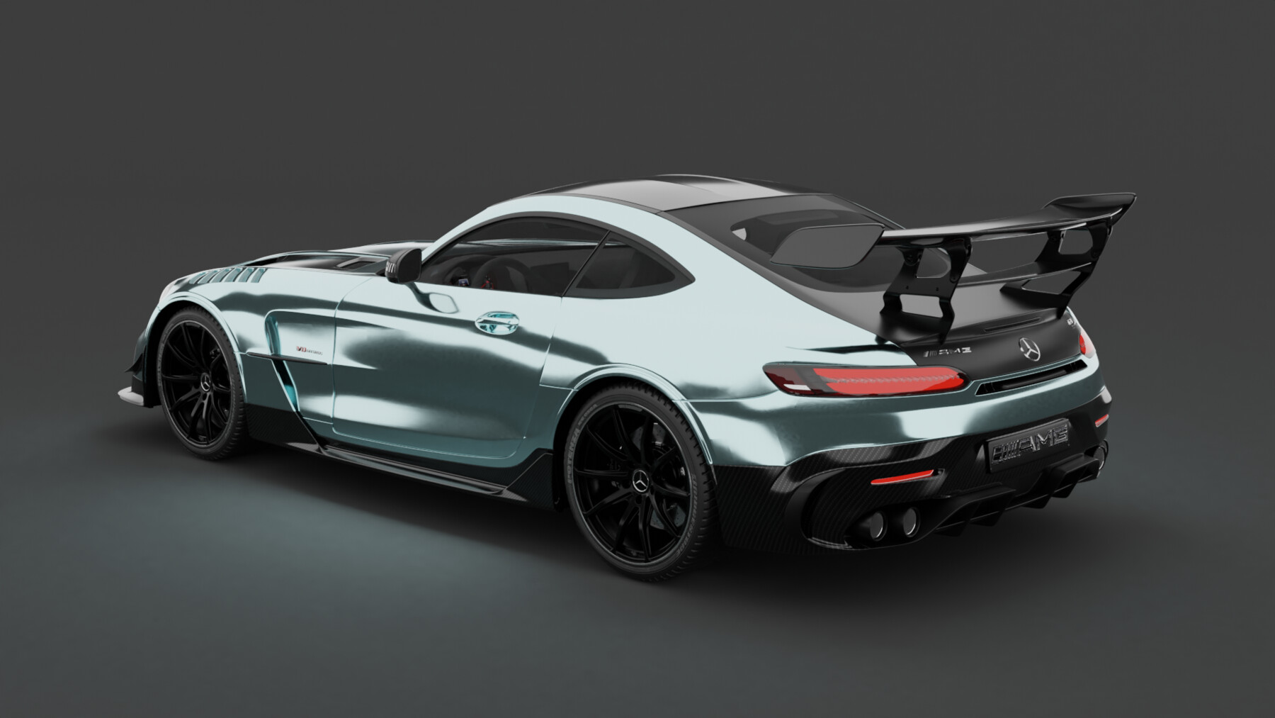 ArtStation - Mercedes Benz AMG GT Black Series 2021d | Game Assets