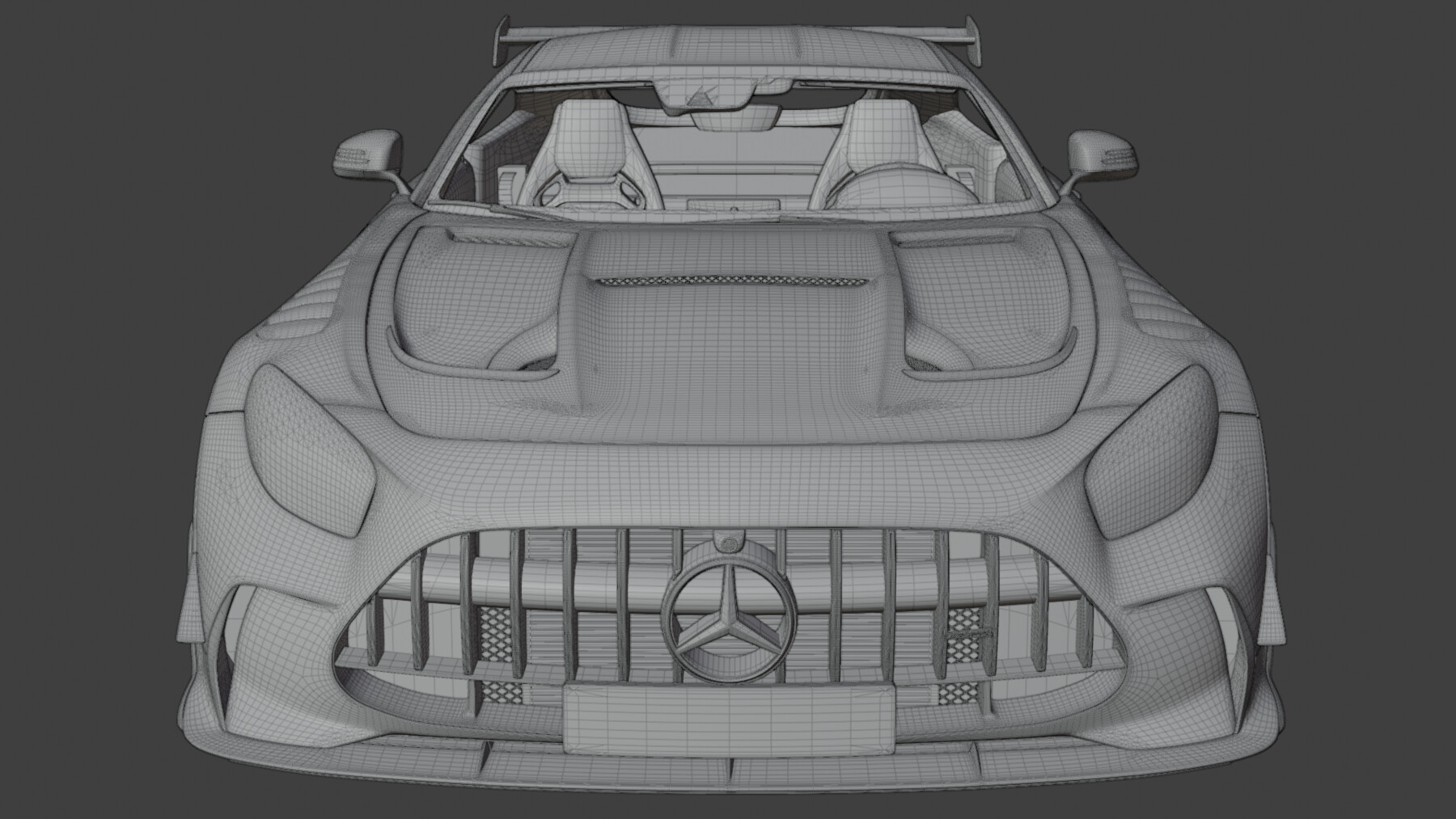 ArtStation - Mercedes Benz AMG GT Black Series 2021d | Game Assets