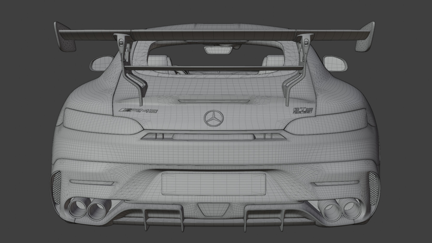 ArtStation - Mercedes Benz AMG GT Black Series 2021d | Game Assets