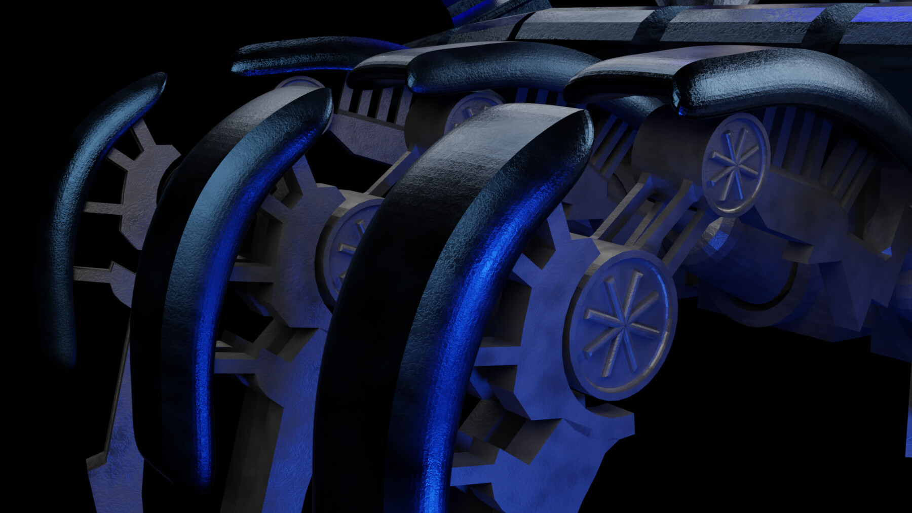 ArtStation - Giant Scorpion Robot with Flamethrower and Saw | Resources