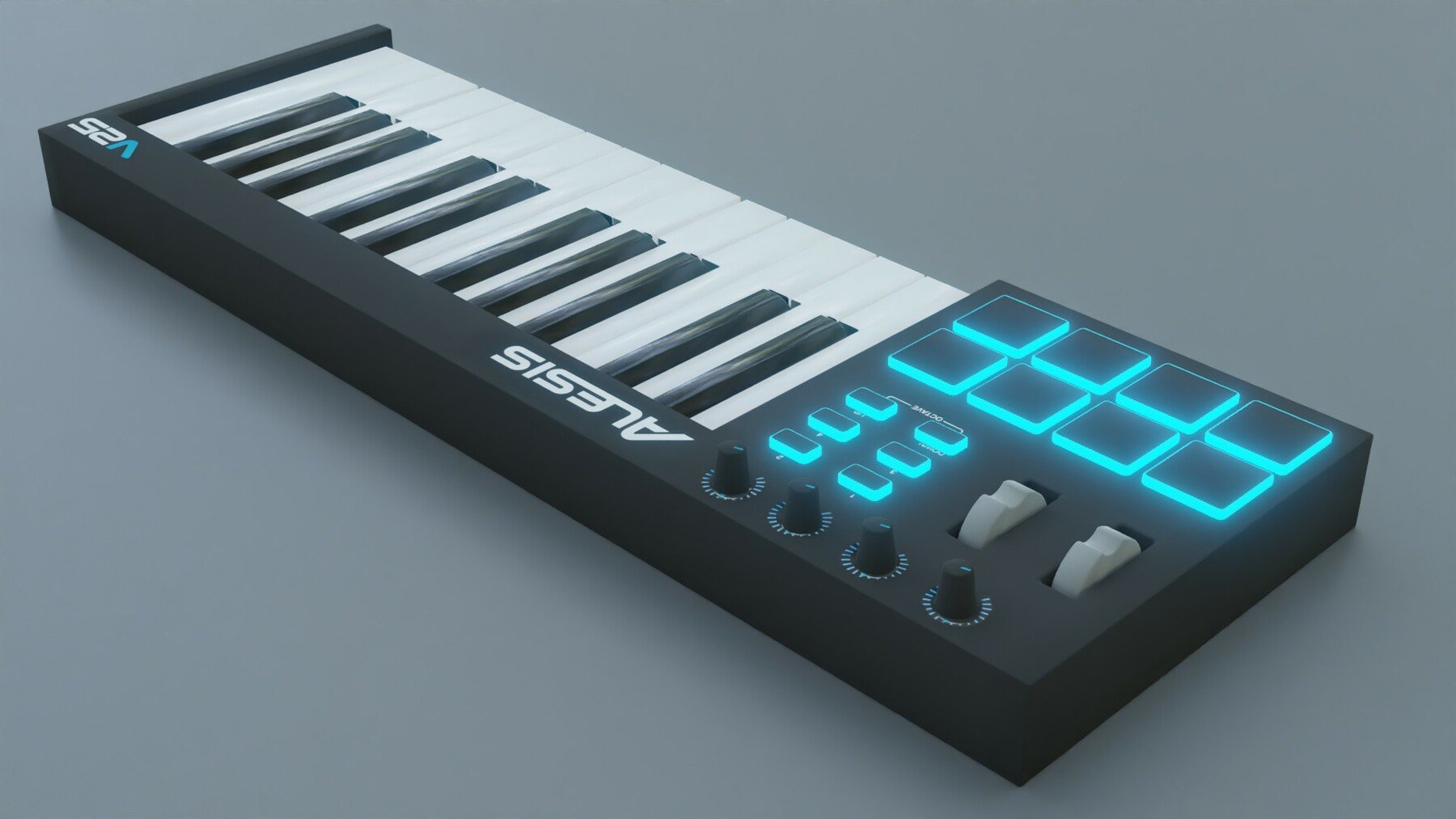 ArtStation - Alesis Midi Keyboard - Game Ready - PBR | Game Assets