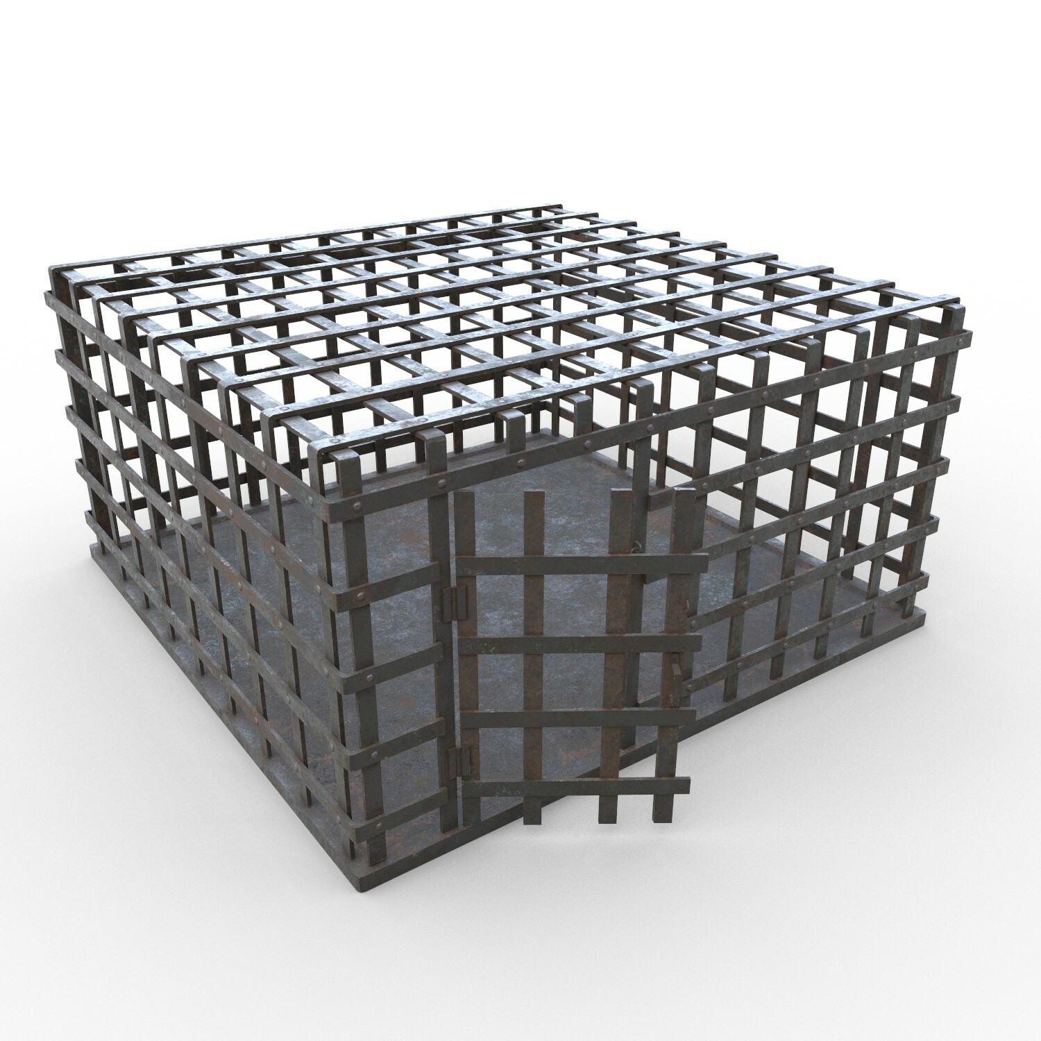 ArtStation - Metal Cage - PBR | Game Assets