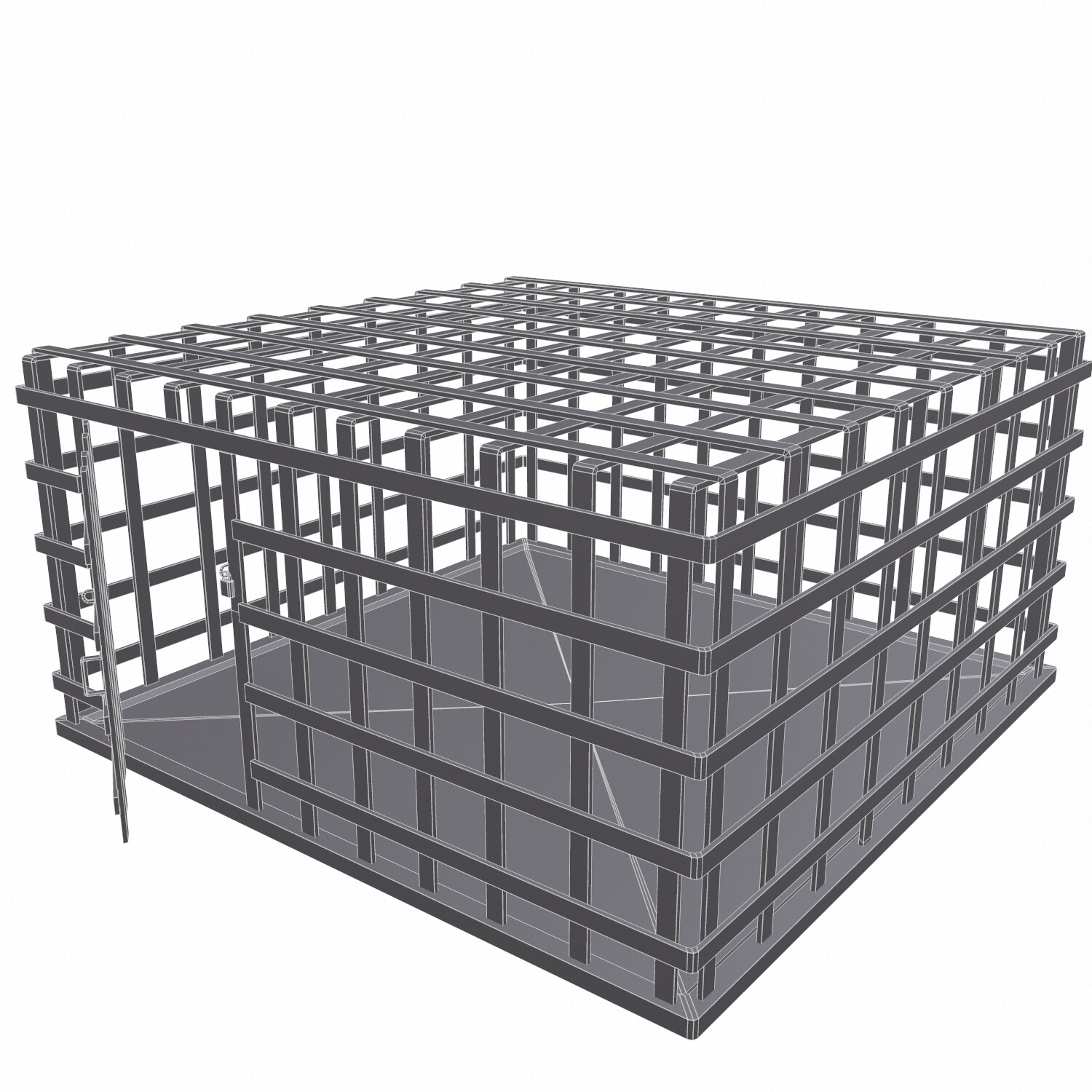 ArtStation - Metal Cage - PBR | Game Assets