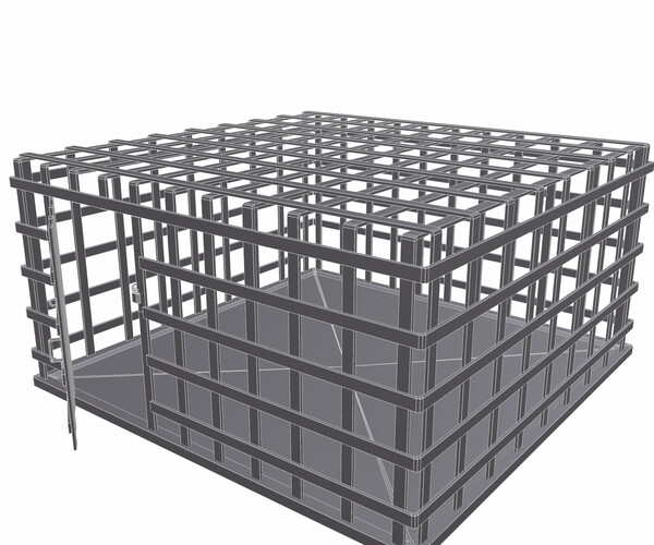 ArtStation - Metal Cage - PBR | Game Assets