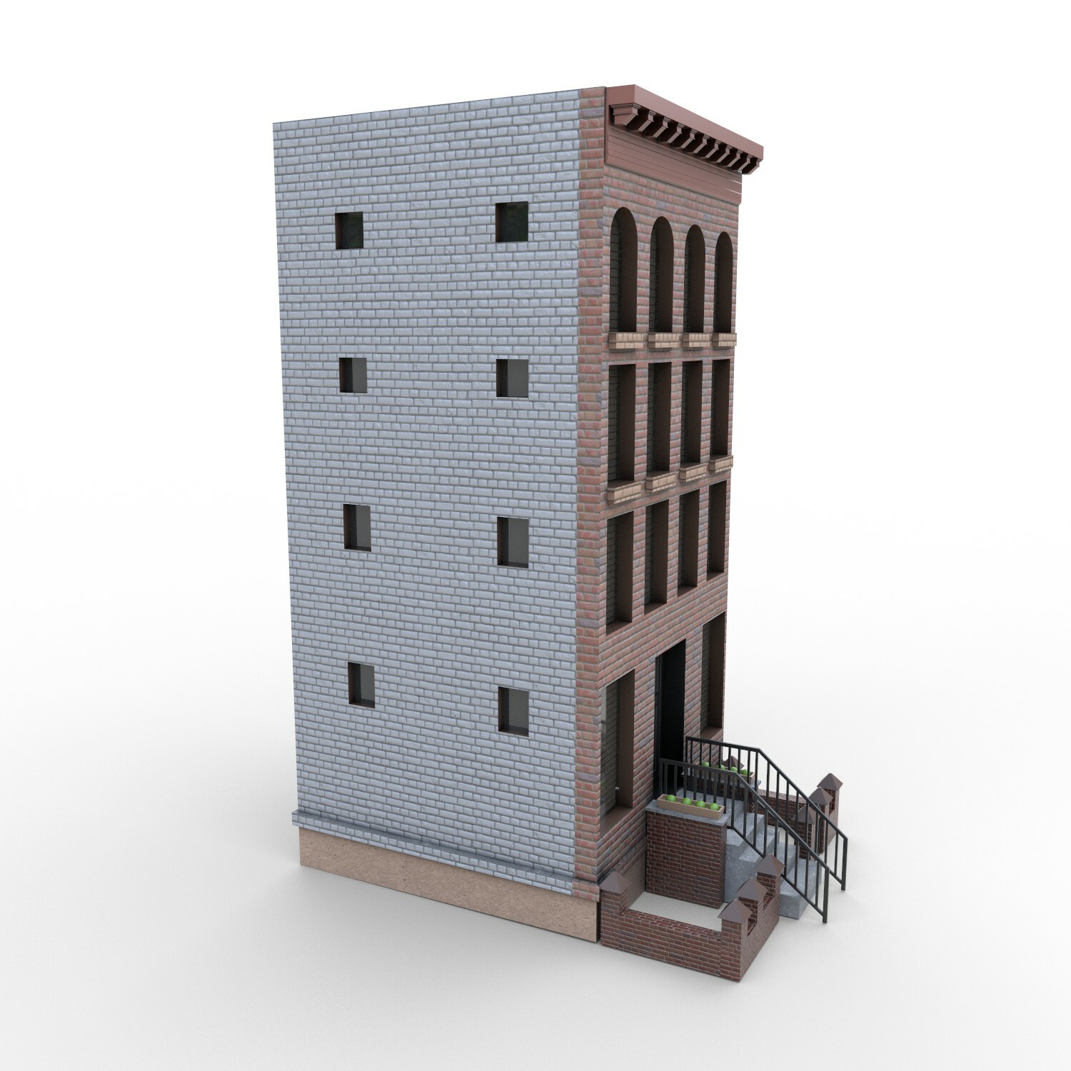 ArtStation - NYC Building 2 - PBR | Game Assets