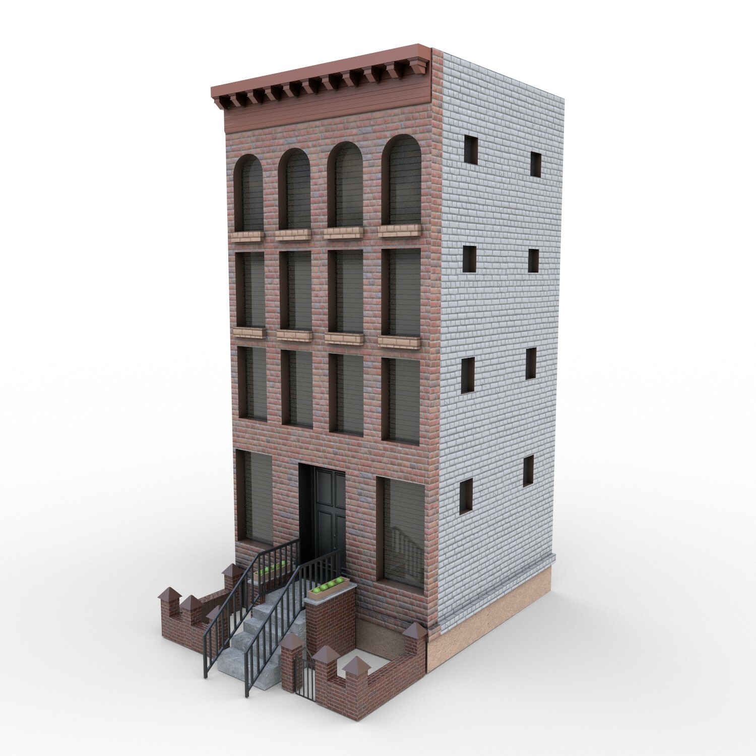 ArtStation - NYC Building 2 - PBR | Game Assets