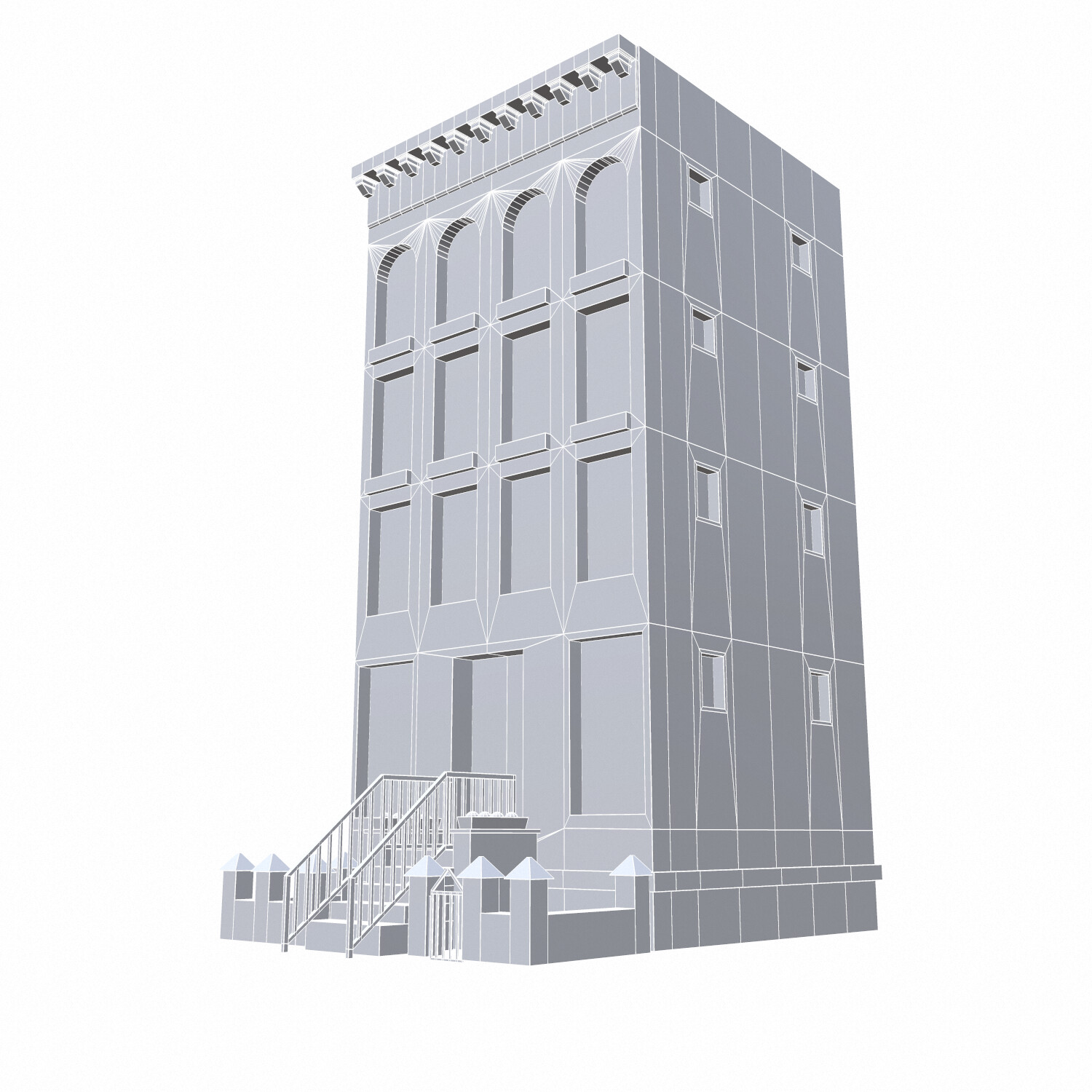 ArtStation - NYC Building 2 - PBR | Game Assets