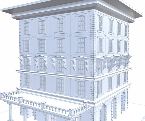 ArtStation - NYC Building 5 - PBR | Game Assets