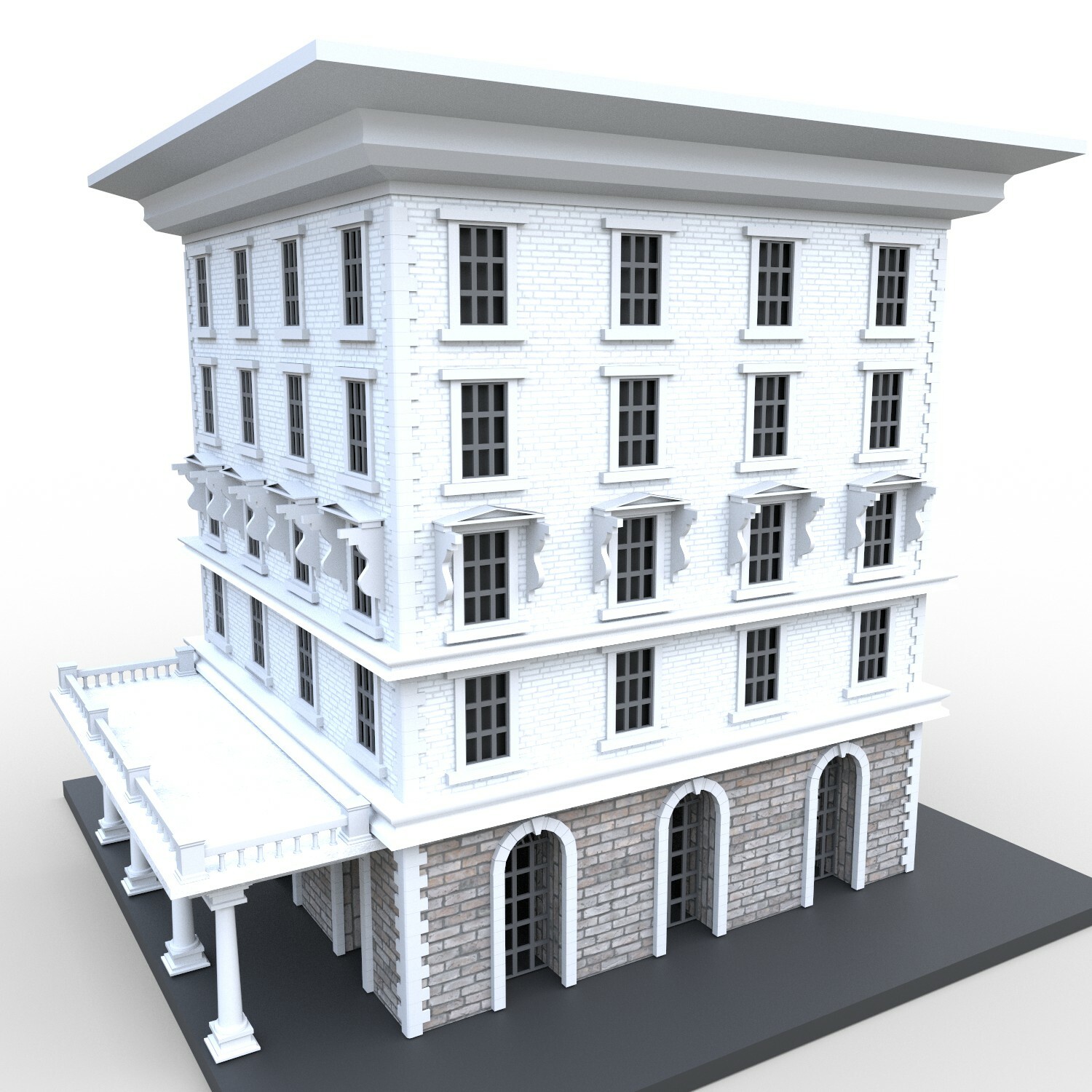 ArtStation - NYC Building 5 - PBR | Game Assets